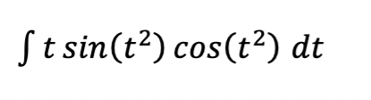 Solved ∫tsin(t2)cos(t2)dt | Chegg.com