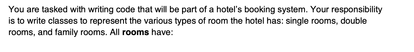 Solved You are tasked with writing code that will be part of | Chegg.com