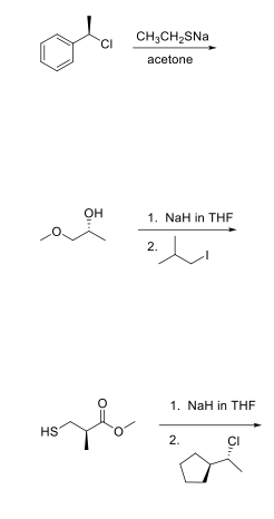 Solved What is the major product in each of the | Chegg.com