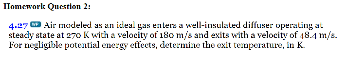 Solved Air modeled as an ideal gas enters a well-insulated | Chegg.com