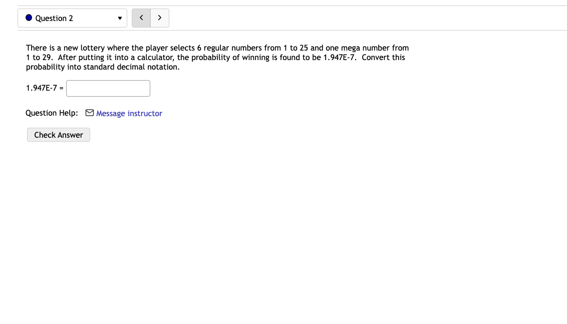 Solved There is a new lottery where the player selects 6 | Chegg.com
