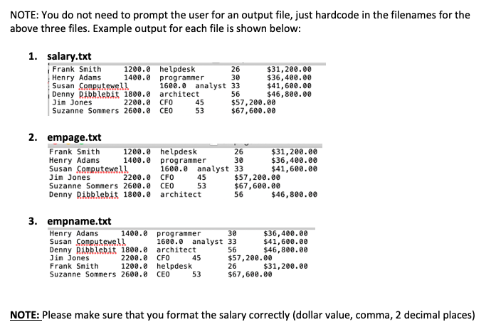 Solved python coding: Using the Employee class created in | Chegg.com