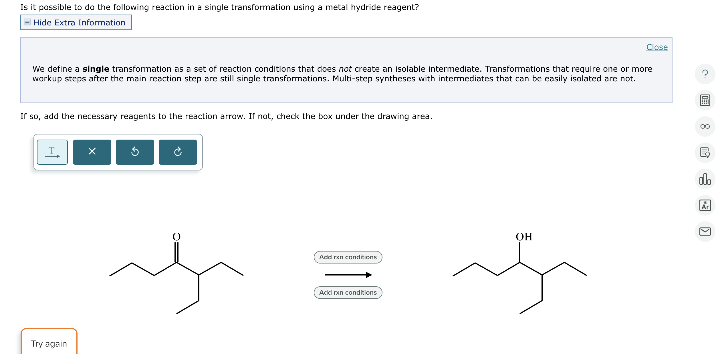 Solved Is it possible to do the following reaction in a | Chegg.com