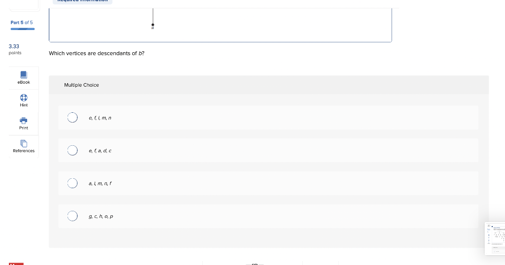 Solved Check my we 23 Part 5 of 5 Required information NOTE: | Chegg.com