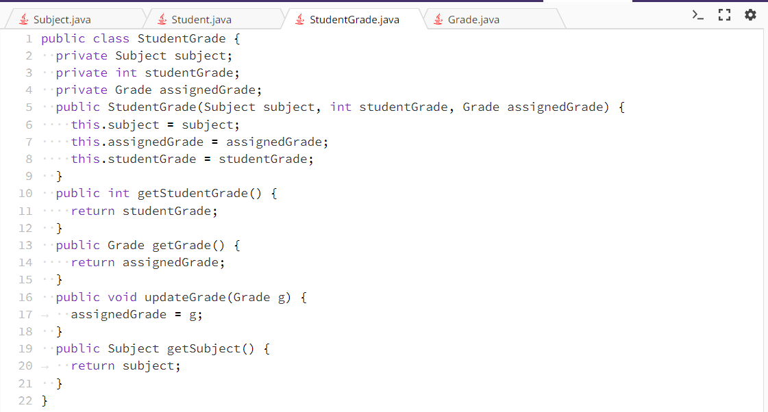 Solved Java8 programming, need to finish the | Chegg.com