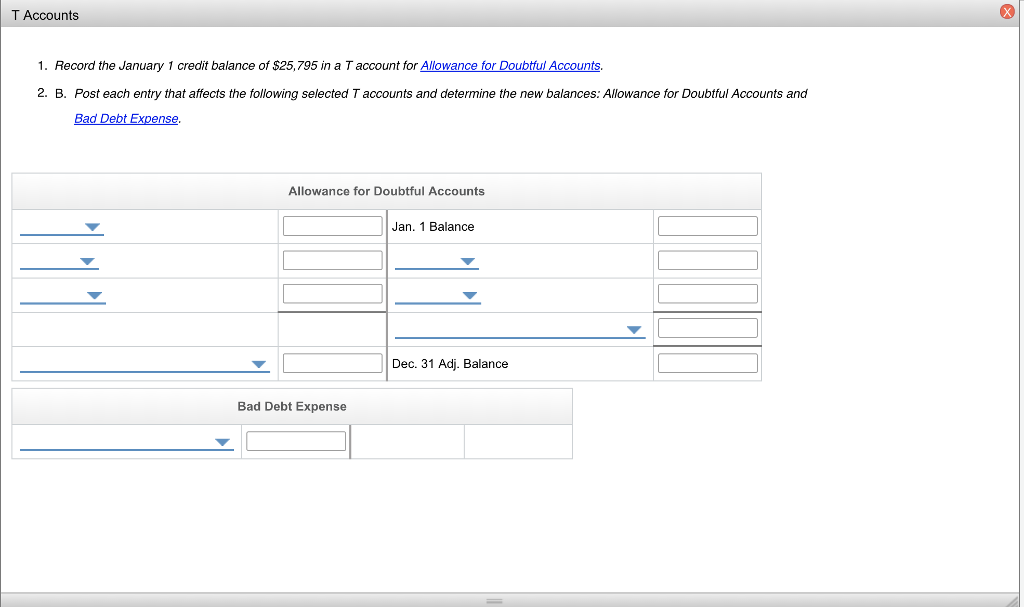 Solved Entries related to uncollectible accounts | Chegg.com
