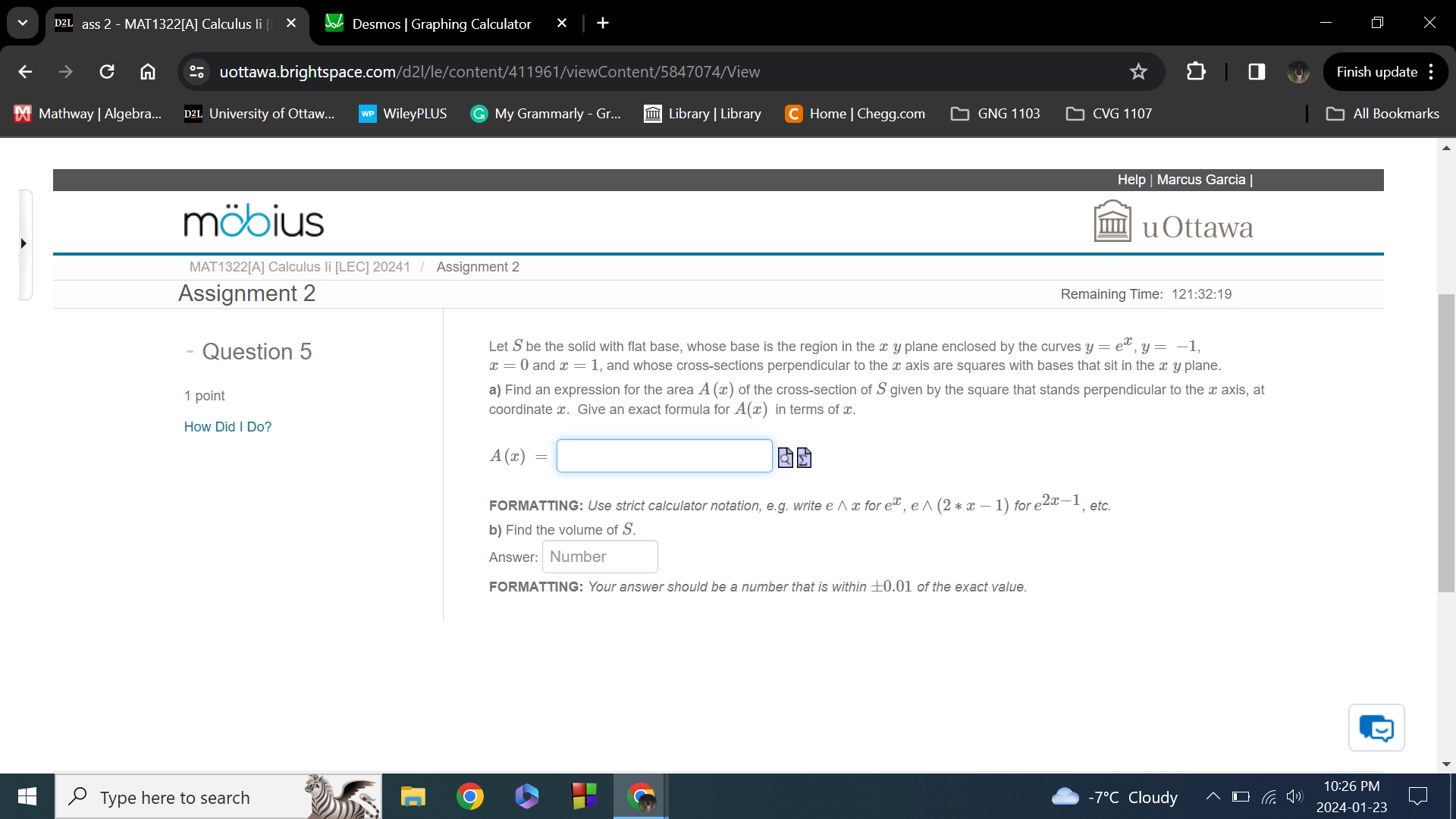 Solved Question 51 ﻿pointHow Did I Do?Let S ﻿be the solid | Chegg.com
