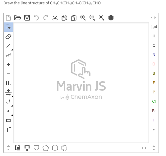 Solved Draw the line structure of CH3CH(CH3)CH-C(CH3)2CHO 2 | Chegg.com