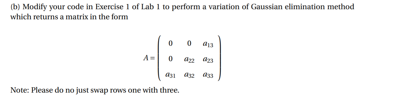 Solved I need this coded in Matlab:Here is Exercise | Chegg.com