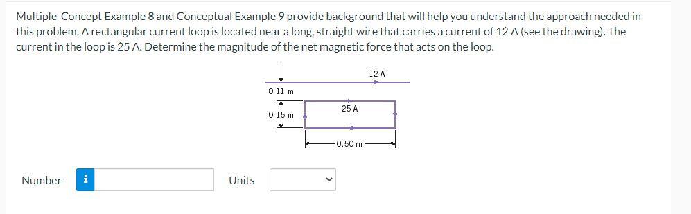 Solved Multiple-Concept Example 8 and Conceptual Example 9 | Chegg.com