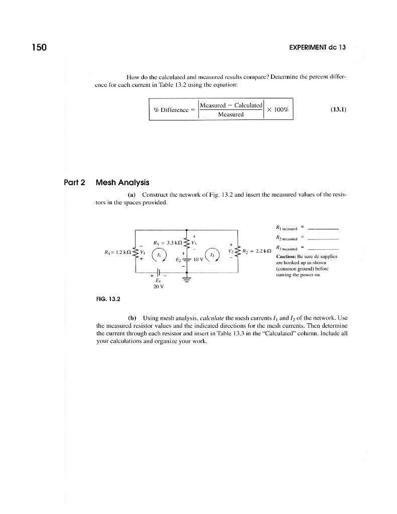 Solved Name: Date: Course and Section: Instructor: 13 | Chegg.com