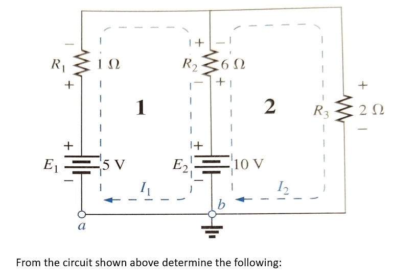 [solved] From The Circuit Shown Above Determine The Followi