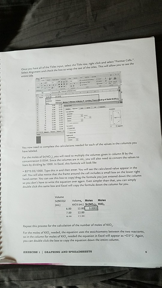 Solved BACKGROUND When using a graphing program such as MS | Chegg.com
