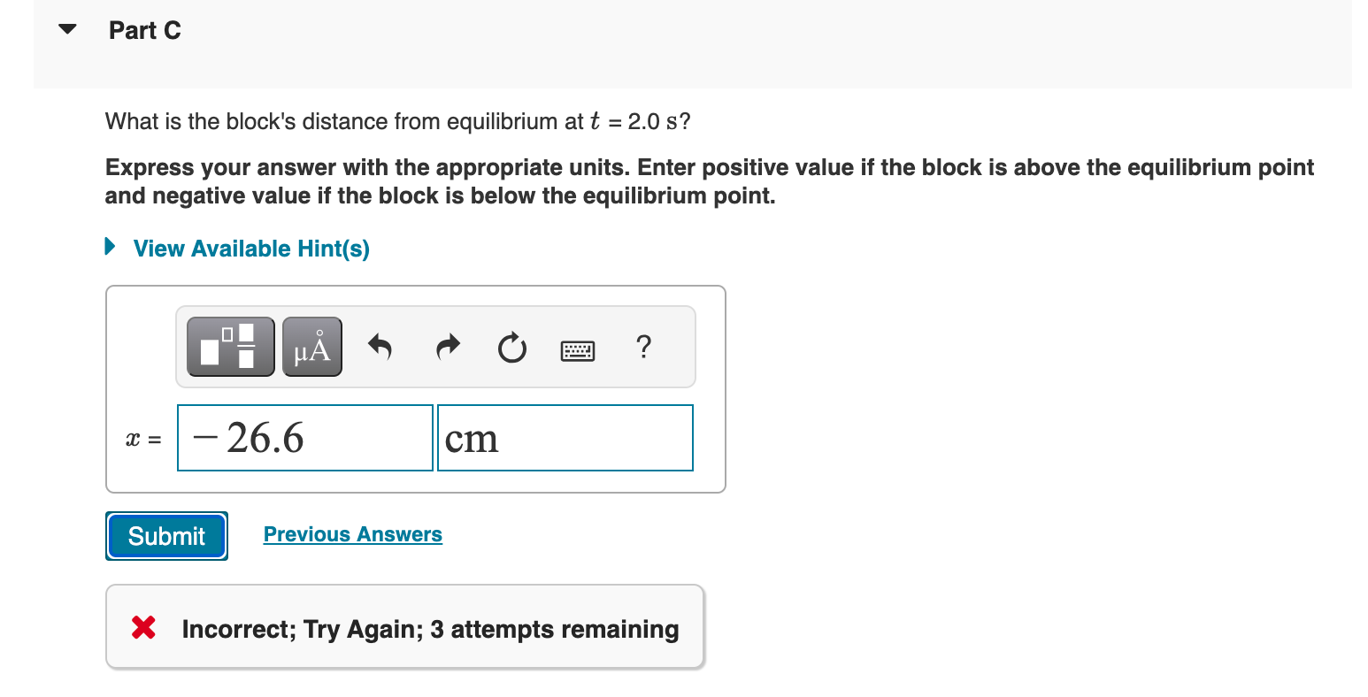 Solved A 150 g block hangs from a spring with spring | Chegg.com