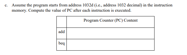 Solved 7. Simple MIPS Architecture (15 points). Consider the | Chegg.com
