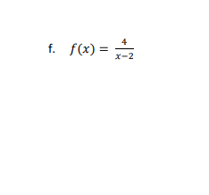 Solved f. f(x) = -2 | Chegg.com