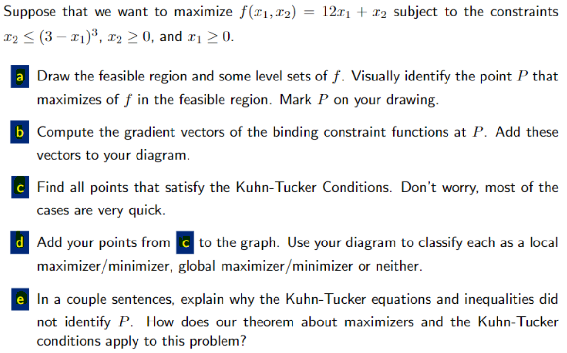 Solved Suppose that we want to maximize f(x1,x2)=12x1+x2 | Chegg.com