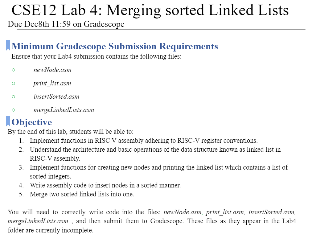 Solved Merging Sorted Linked Lists