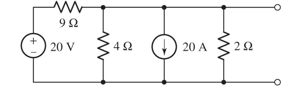 Solved 1. Derive a value for the Thévenin equivalent | Chegg.com