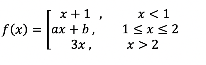 Solved f(x) = x + 1, ax+b, 3x, x 2 | Chegg.com