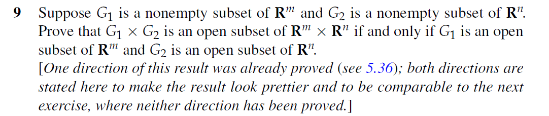 Solved Suppose G1 is a nonempty subset of Rm and G2 is a | Chegg.com