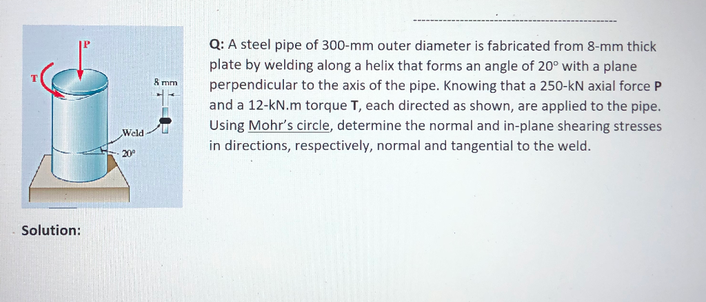 Solved Mm Q A Steel Pipe Of 300 mm Outer Diameter Is Chegg solved-mm-q-a-steel-pipe-of-300-mm-outer-diameter-is-chegg