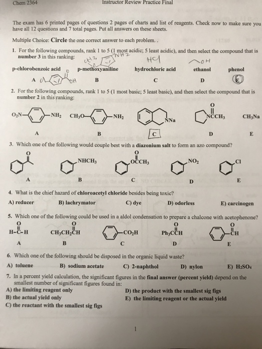 Solved Please explain the correct answers | Chegg.com
