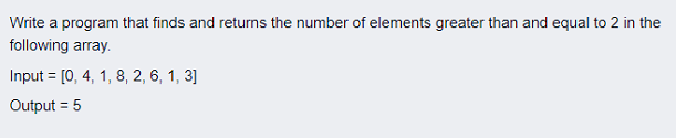 Solved Write a program that finds and returns the number of | Chegg.com