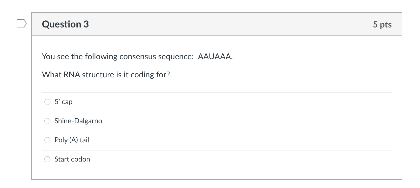 Solved Question 3 5 pts You see the following consensus | Chegg.com