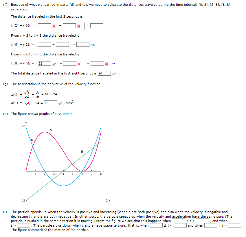 Solved The position of a particle is given by the equation | Chegg.com