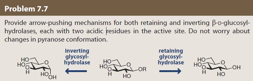 Solved Provide arrow-pushing mechanisms for both retaining | Chegg.com