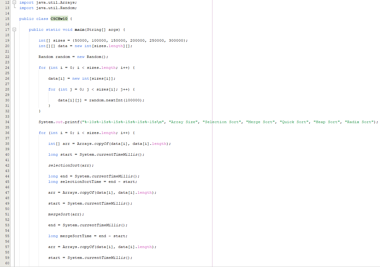 Solved guickSort (arr o arr.length -1); end = System. | Chegg.com