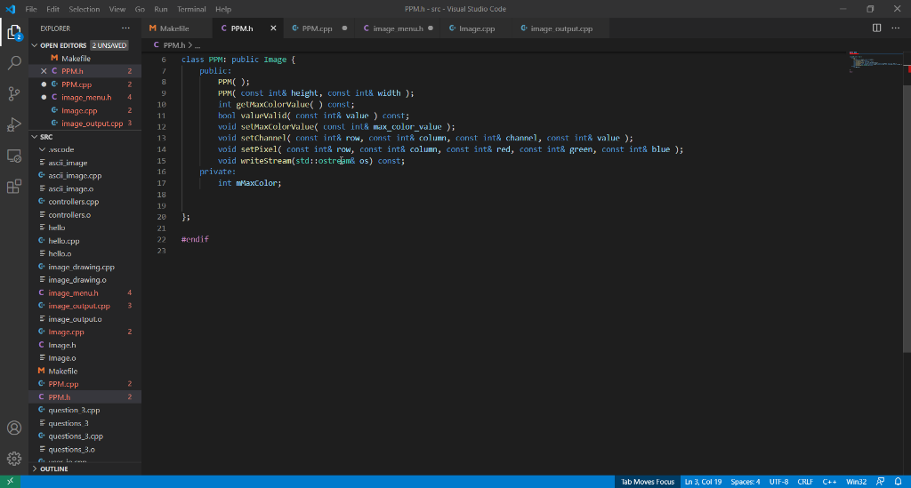 Portable Pixmap Format The Portable Pixmap Format | Chegg.com