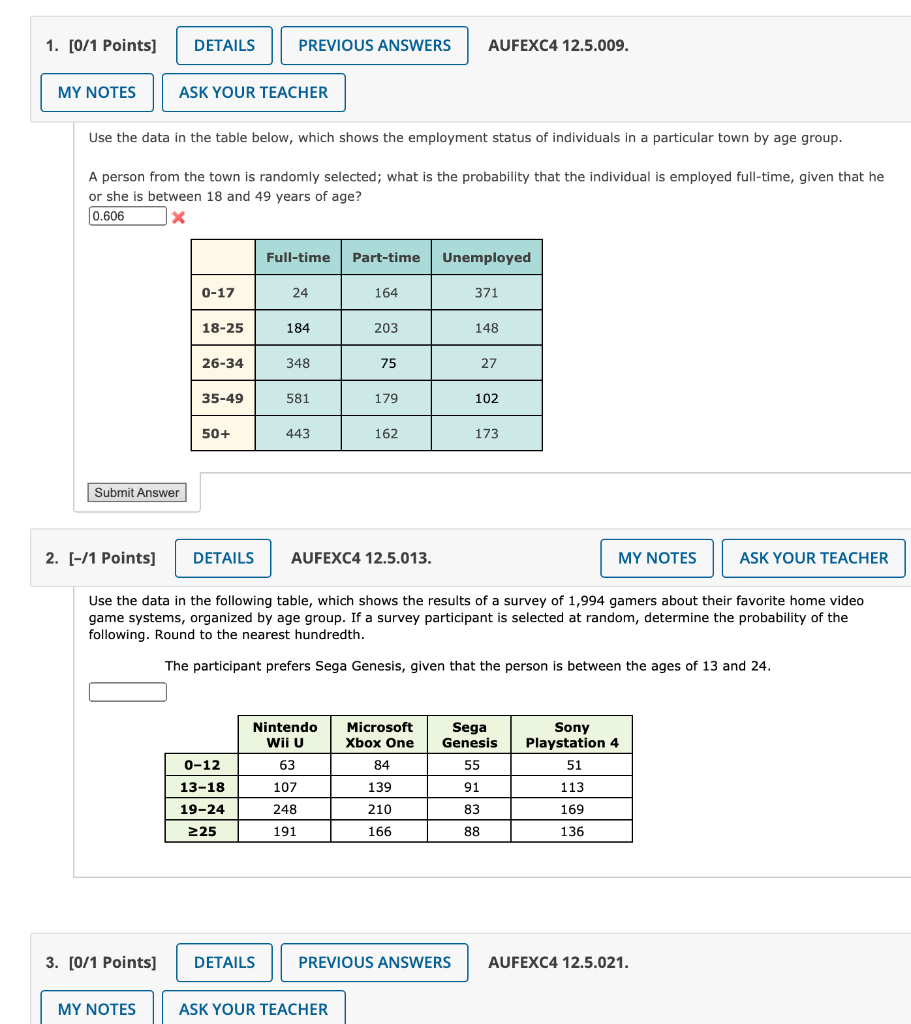 Solved 1. [0/1 Points) DETAILS PREVIOUS ANSWERS AUFEXC4 | Chegg.com