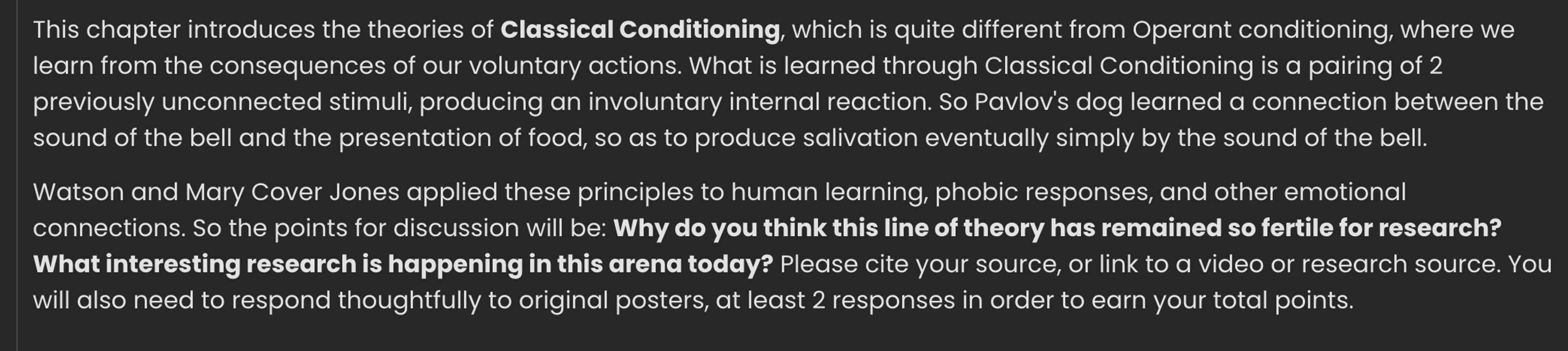 Solved This chapter introduces the theories of Classical | Chegg.com