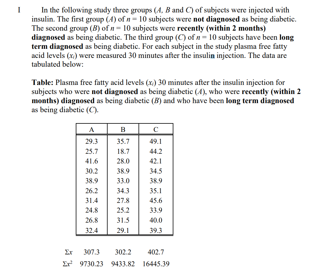 Solved 1. Determine 95% confidence interval for the mean of | Chegg.com