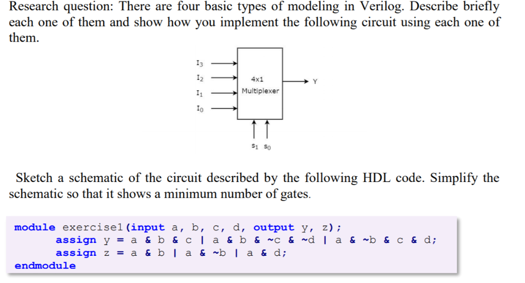 Research question: There are four basic types of | Chegg.com
