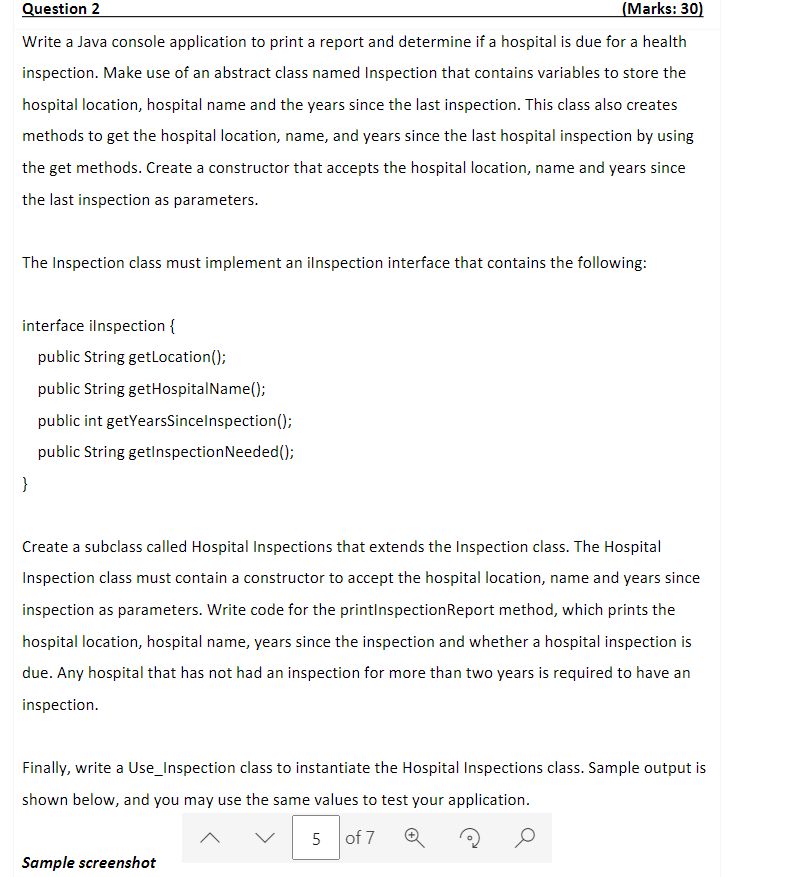Solved Sample screenshot will be posted as my next question, | Chegg.com