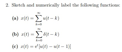 Solved 2. Sketch and numerically label the following | Chegg.com