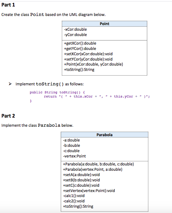 Solved How do I determine vertex in calc1() and calc2()? (In | Chegg.com