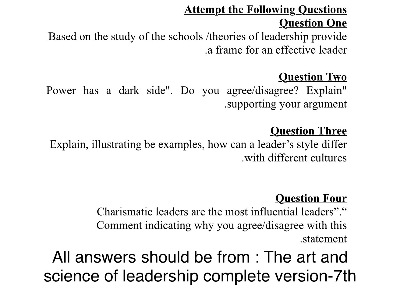 Solved Based on the study of the schools / ﻿theories of | Chegg.com