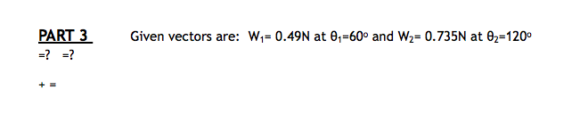 Solved Add two given vectors and to get resultant vector | Chegg.com