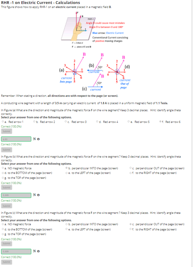 Solved RHR-1 on Electric Current - Calculations This figure | Chegg.com