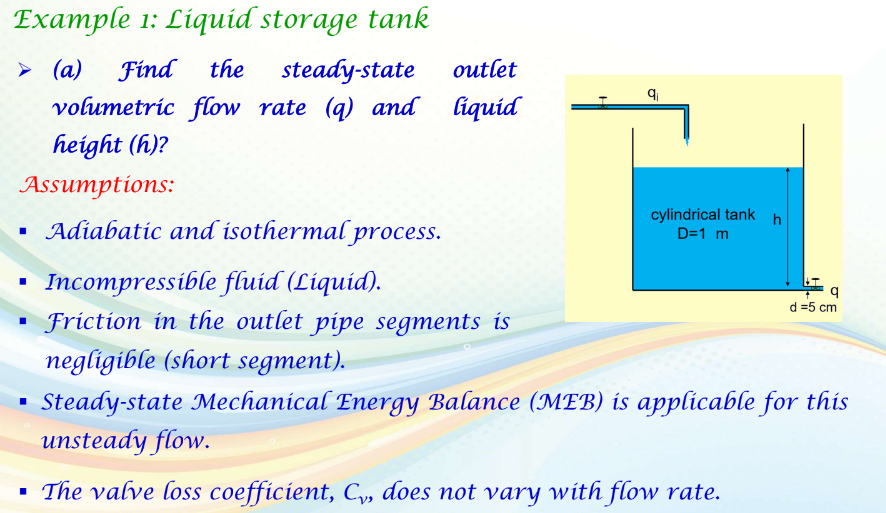 Solved (a) Find the steady-state outlet volumetric flow rate | Chegg.com