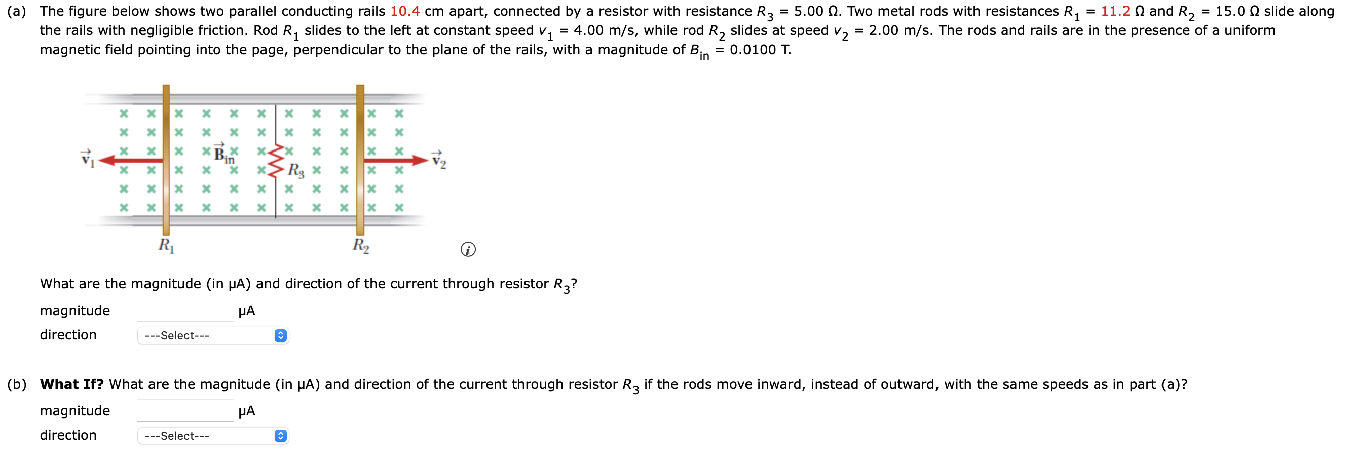 Solved magnetic field pointing into the page, perpendicular | Chegg.com