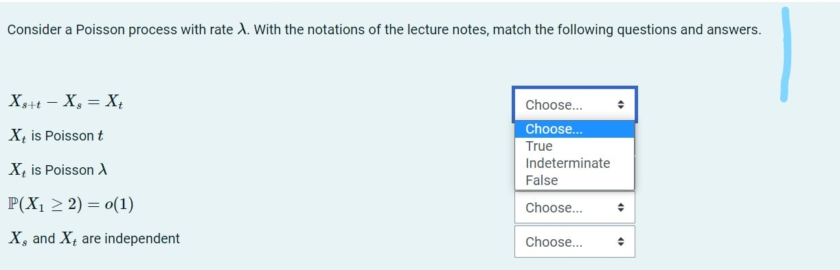 Solved Consider a Poisson process with rate 1. With the | Chegg.com