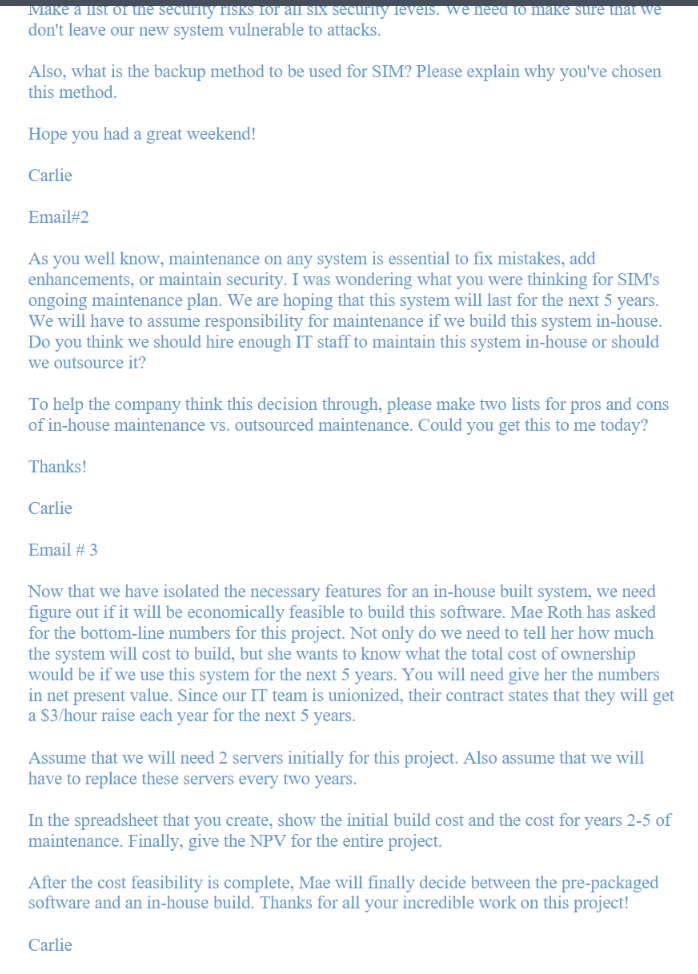 Solved Calculate The Cost Feasibility For This New System