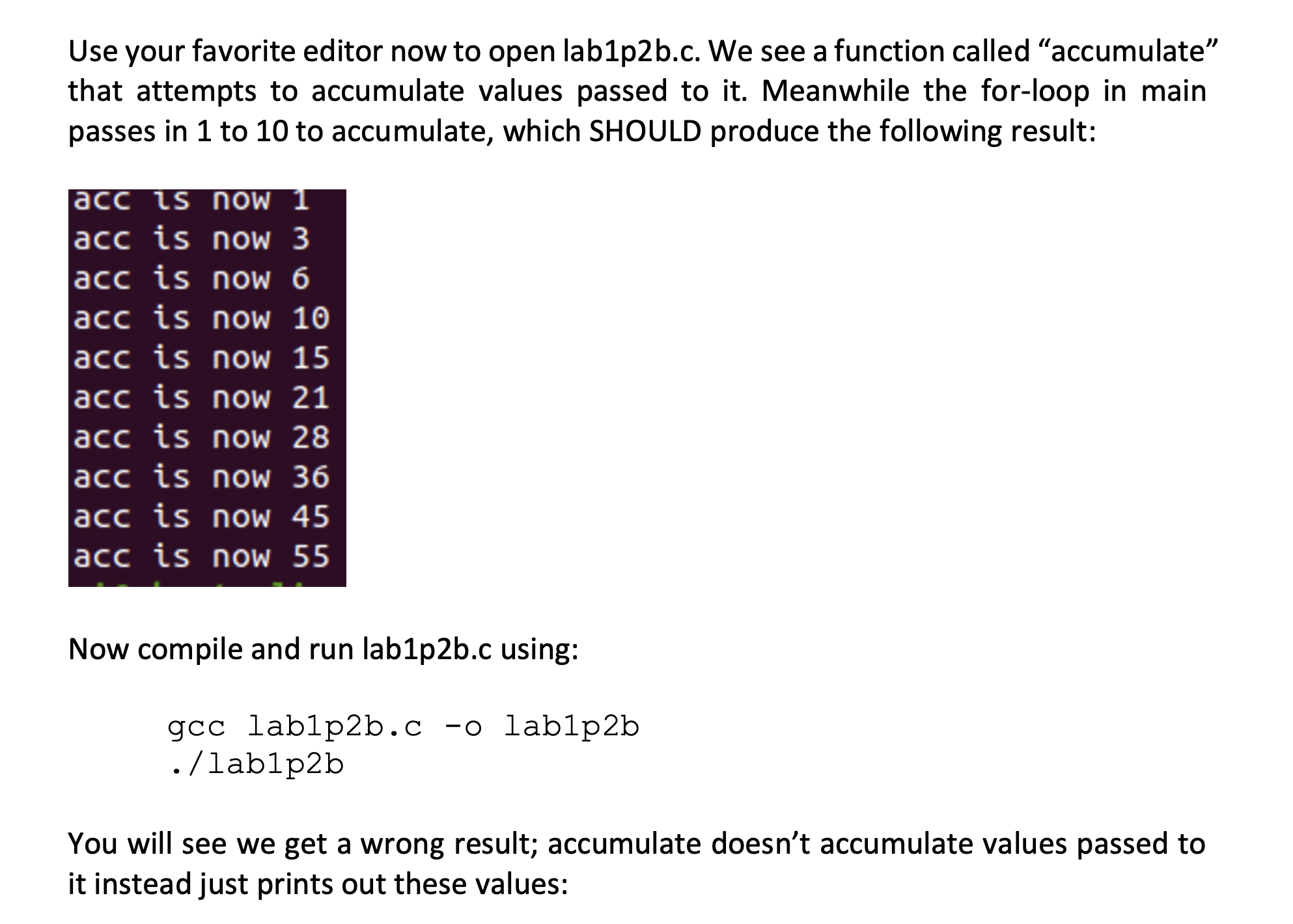 Solved Switch to the "part2" directory. In this section we | Chegg.com