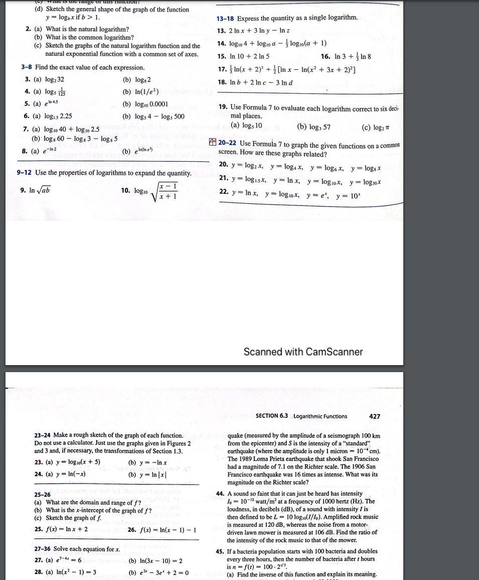 Solved (d) Sketch the general shape of the graph of the | Chegg.com