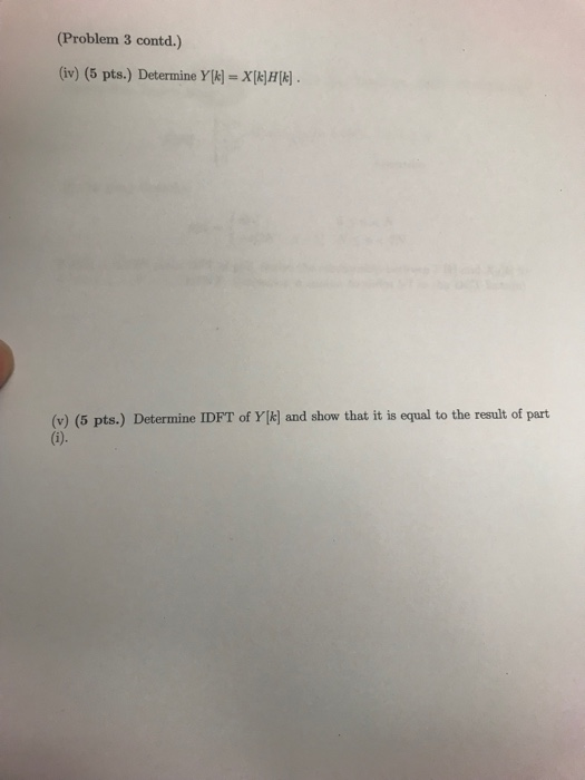Solved Problem 3 (25 pts.) Time vs. Frequency Domain | Chegg.com